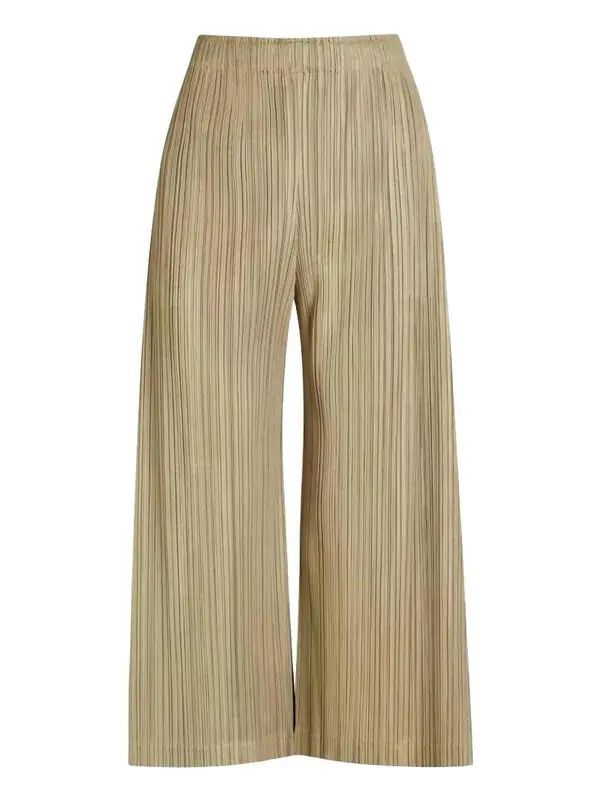 Issey Miyake Beige Pleated Trousers - Neutrals