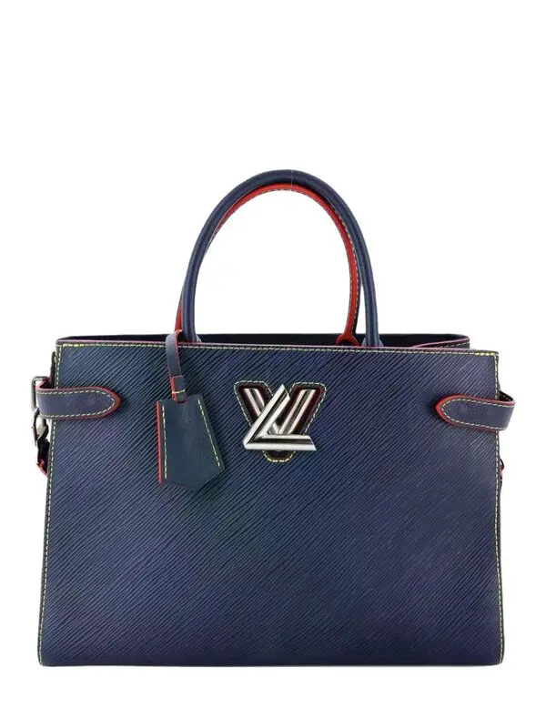 LOUIS VUITTON Twist Epi Leather Tote Bag - Blue