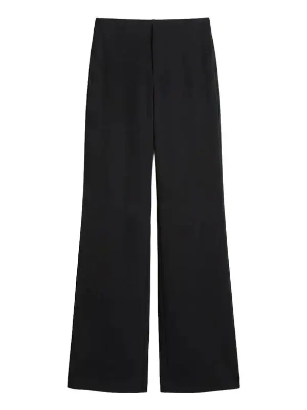 REFORMATION Vida Low-rise Wide Leg Trousers - Black