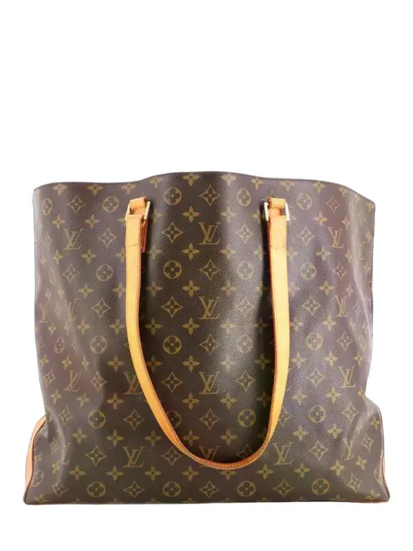 LOUIS VUITTON Cabas Alto Monogram Canvas Tote Bag - Brown