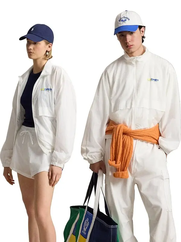 Ralph Lauren Us Open Performance Windbreaker - Ceramic White