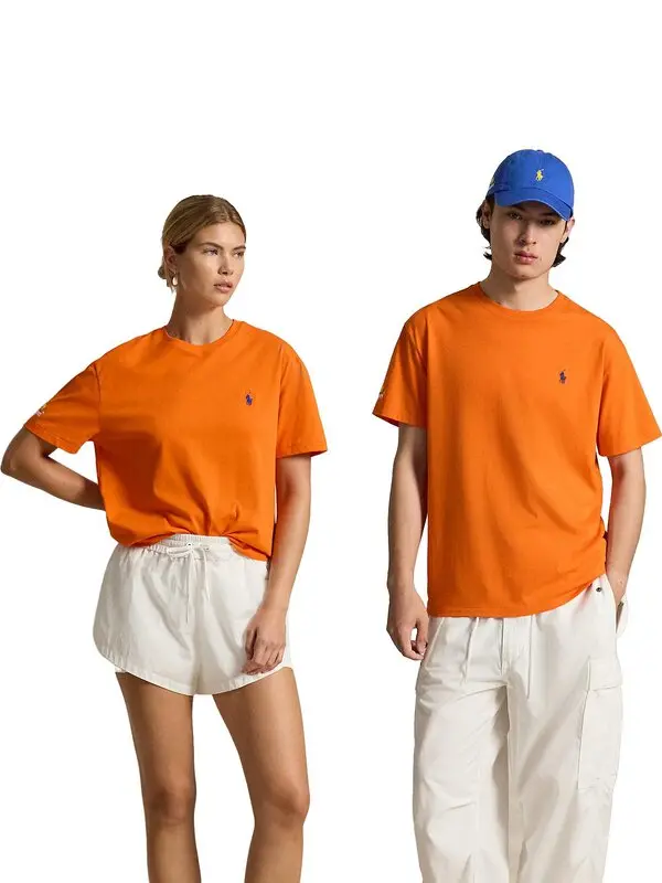 Ralph Lauren Us Open Classic Fit Jersey T-shirt - Sailing Orange