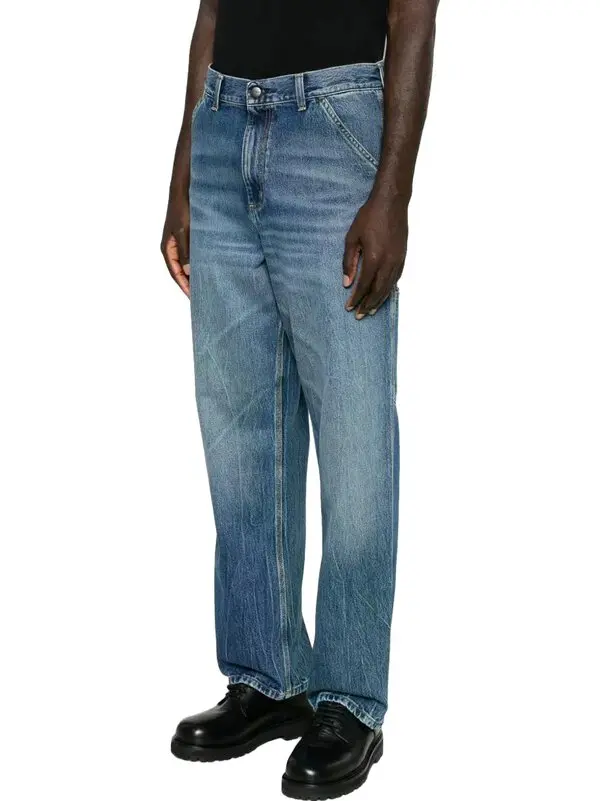 Carhartt Work In Progress Single Knee Jeans - Blue