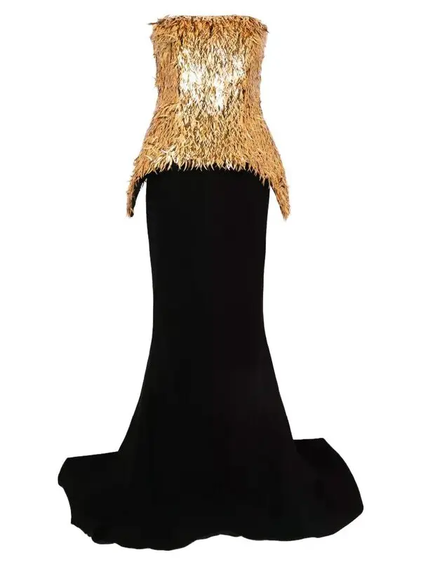 JEAN-LOUIS SABAJI Maxi Skirt Set - Black