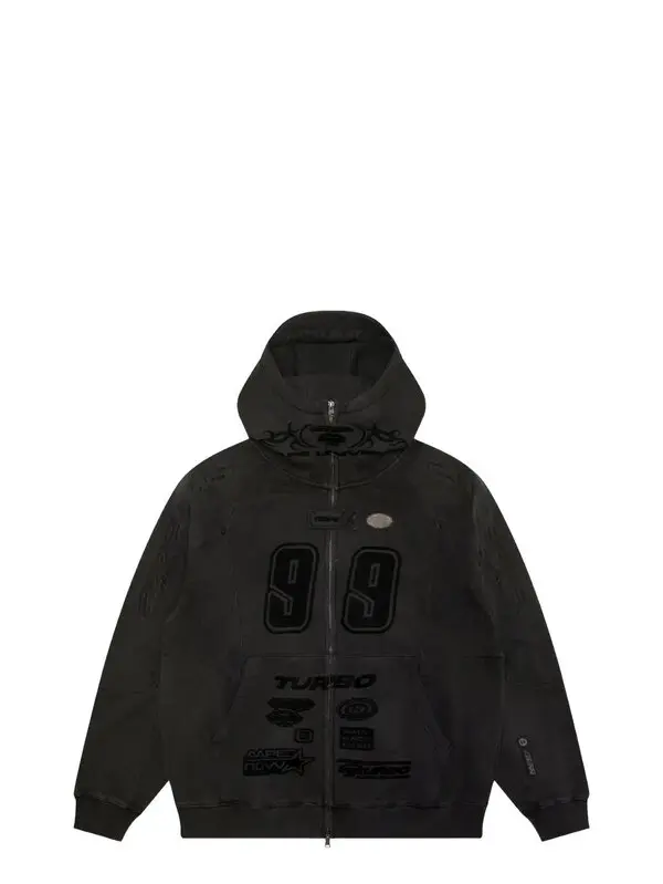 AAPE BY *A BATHING APE Zip-up Hoodie - Black