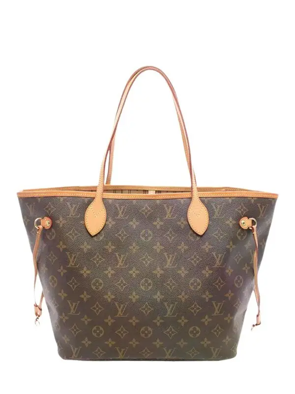 LOUIS VUITTON 2008 Monogram Neverfull Mm Tote Bag - Brown