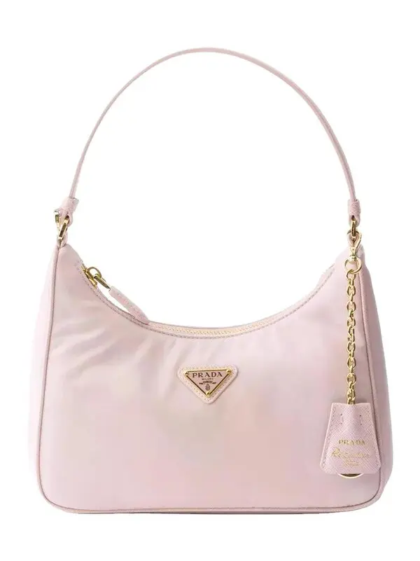 Prada Re-edition 2005 Re-nylon And Saffiano Leather Mini Bag - Pink