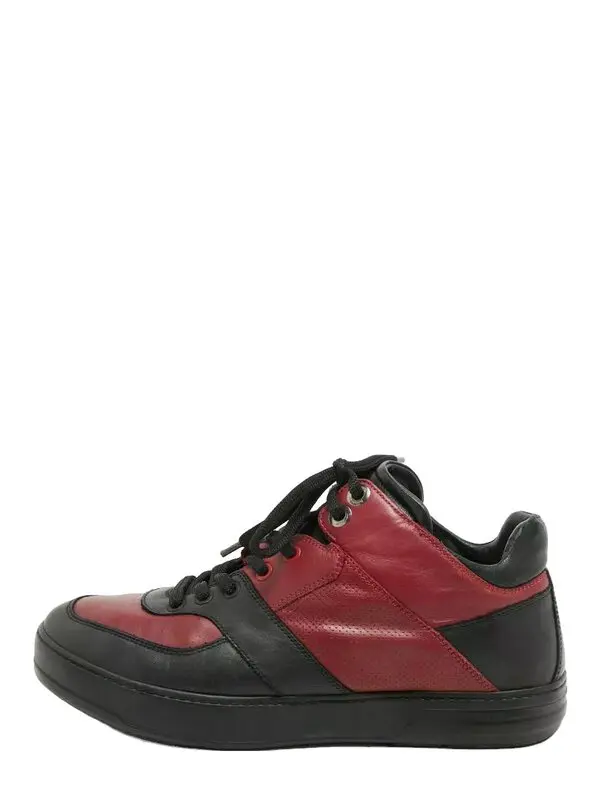 FERRAGAMO Lace-up Fastening Sneakers - Red