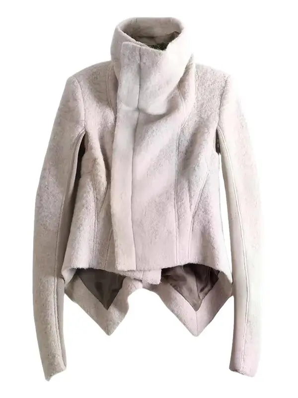 Rick Owens Buttoned Naska Jacket - Neutrals