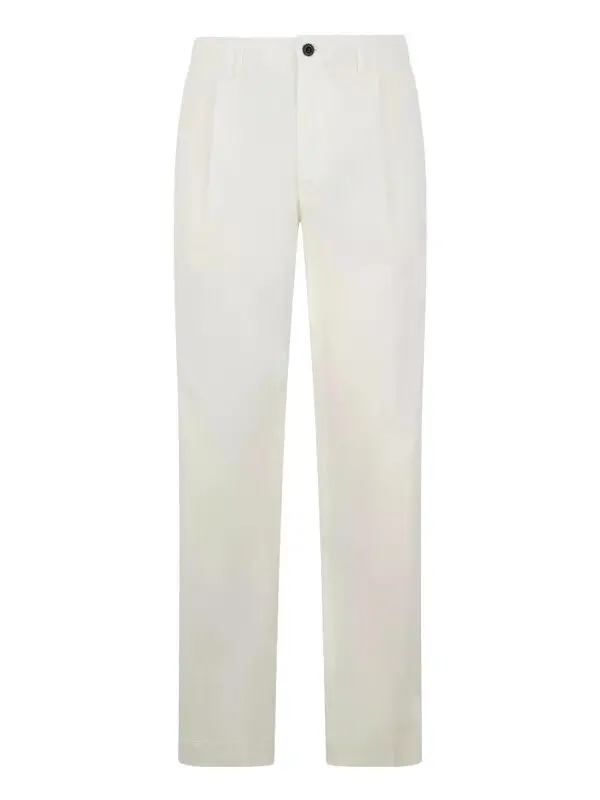 Incotex Pleated-front Loose-fit Trousers - Neutrals