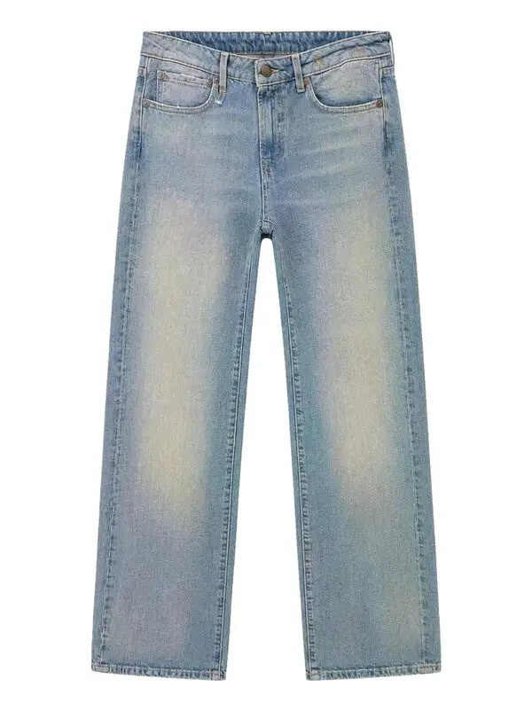 R13 Effie Faded-effect Jeans - Blue
