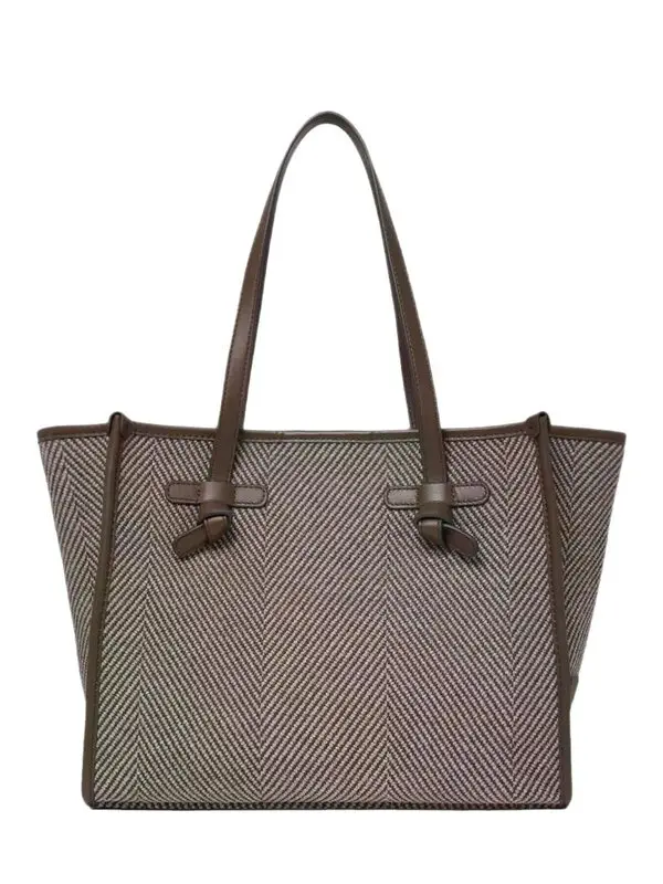 GIANNI CHIARINI Medium Marcella Tote Bag - Brown