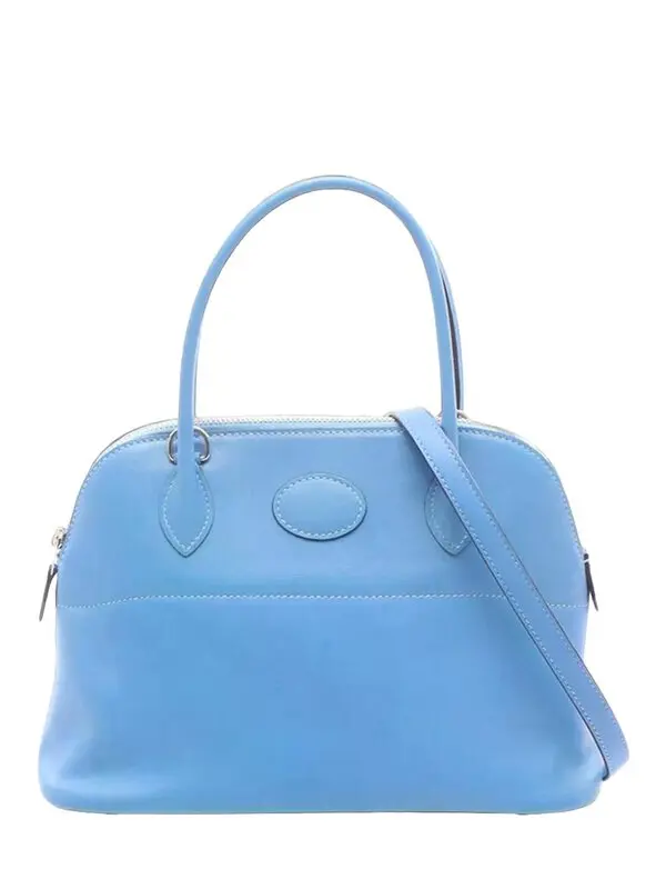 Hermès Swift Bolide 27 Satchel - Blue