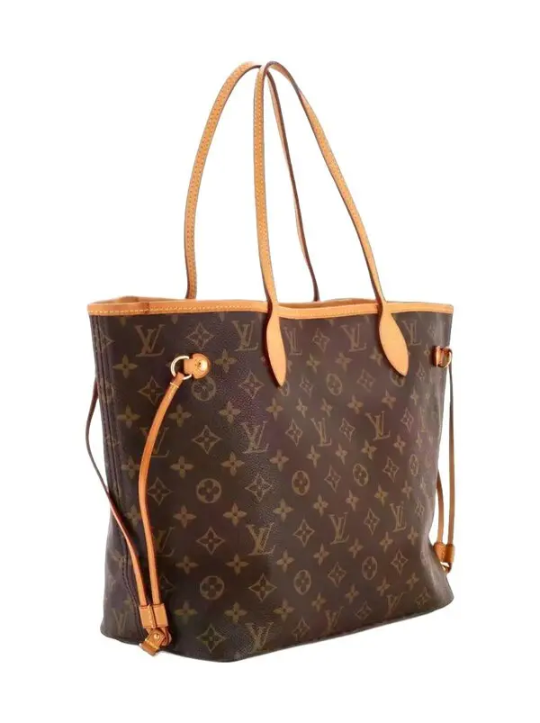 LOUIS VUITTON Monogram Canvas Mm Tote Bag - Brown