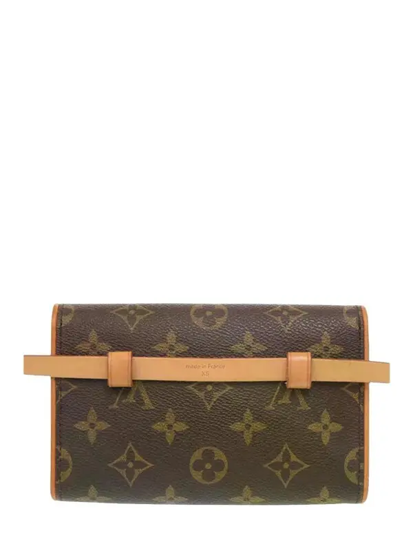 LOUIS VUITTON Monogram Pochette Florentine Belt Bag - Brown