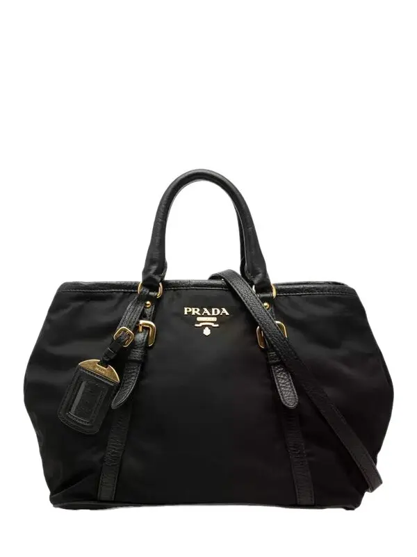Prada Tessuto Satchel - Black