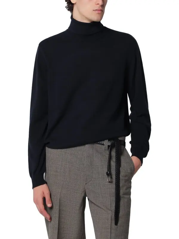 Loro Piana Baby Cashmere Turtleneck - Blue