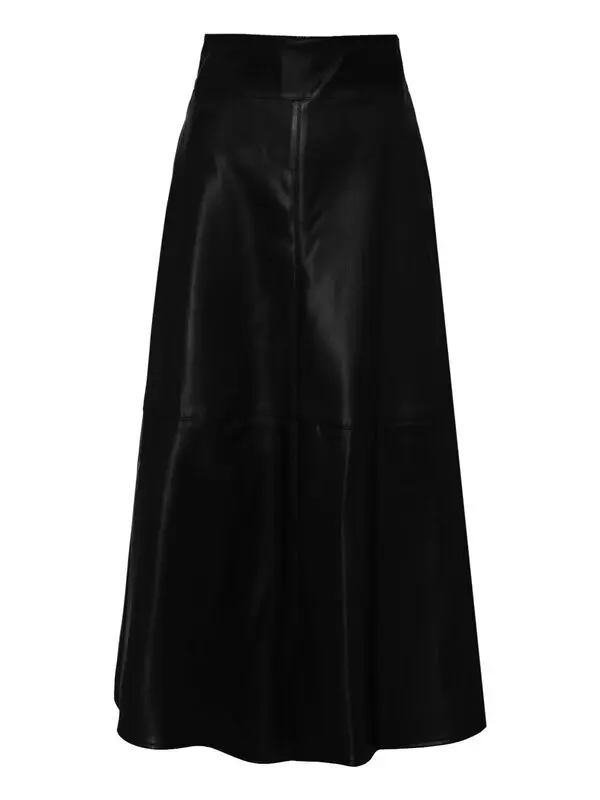 THE EXTREME COLLECTION High-waisted Midi Skirt - Black
