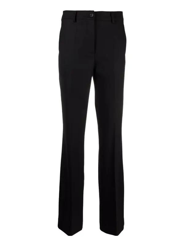 P.a.r.o.s.h Flared Tailored Pants - Black