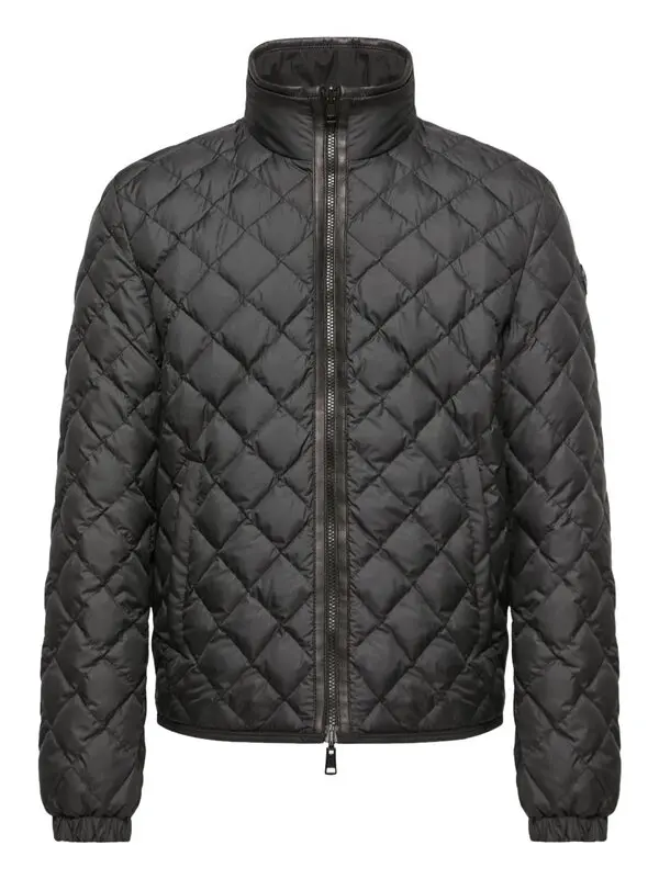 Moncler Delviane Reversible Quilted Down Jacket - Black