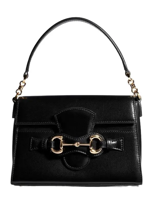 Gucci Horsebit Duomo Small Top Handle Bag - Black