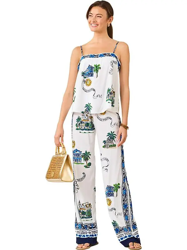 Lilly Pulitzer® 32" Bal Harbour Palazzo Pant - Coconut