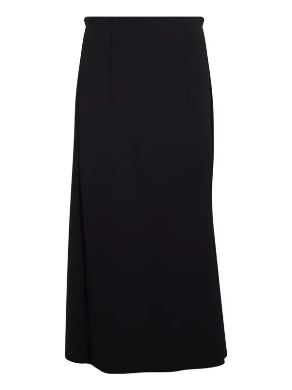Philosophy Di Lorenzo Serafini High-waist Midi Skirt - Black
