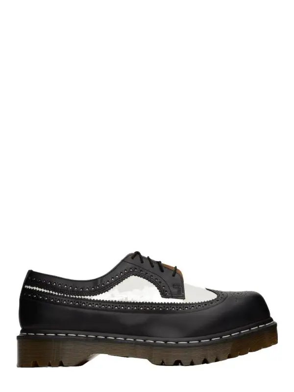 Dr. Martens Serrated Detail Oxford Shoes - Black