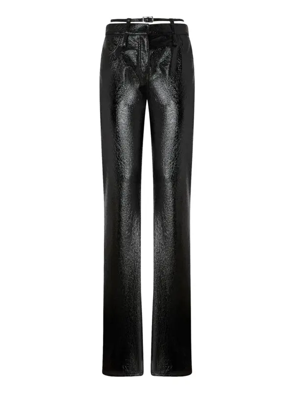 Pinko Belted Trousers - Black