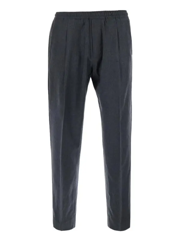 LOW BRAND Tokyo Pleated Tech Pants - Grey