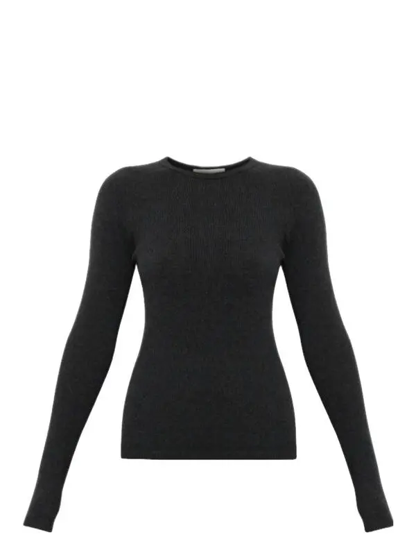 LISA YANG Vivian Long Sleeve Top - Eclipse