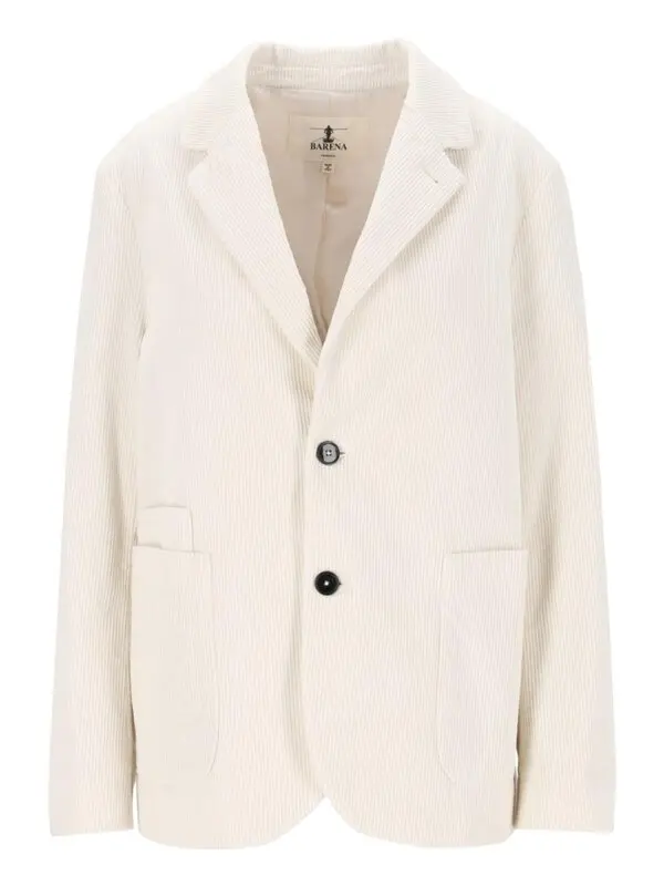 Barena Venezia Sabi Corduroy Blazer - White