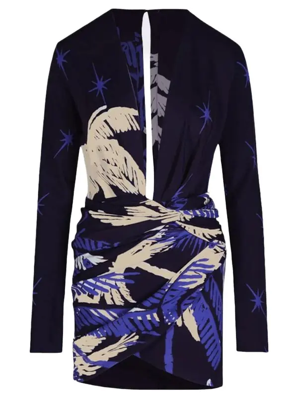 Johanna Ortiz Gangaway Mini Dress - Black