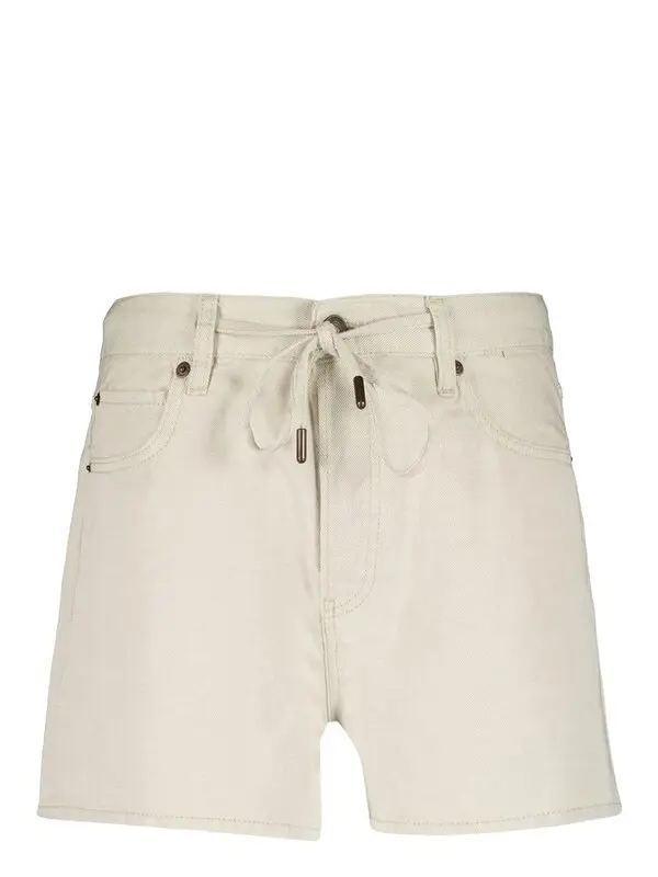 FRAME Off Duty Relaxed-fit Shorts - Beige