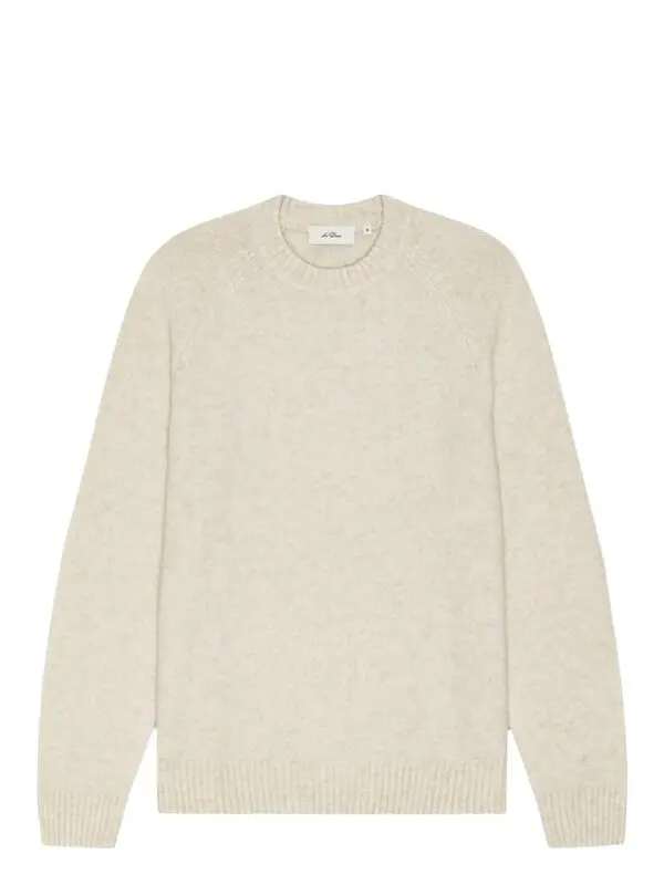 LES DEUX Crew Neck Knit Top - Ivory