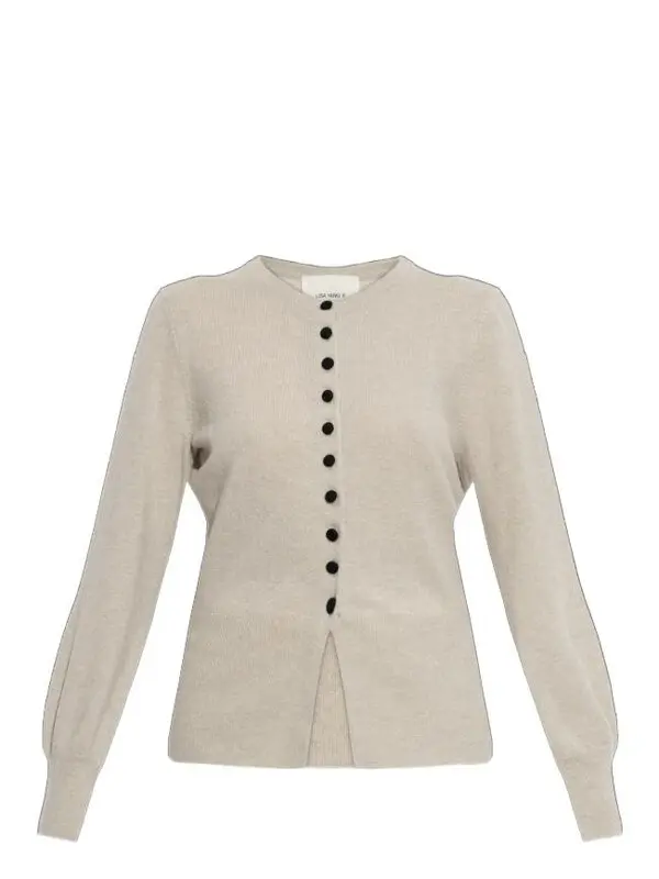 LISA YANG Maven Button-up Cardigan - Beige
