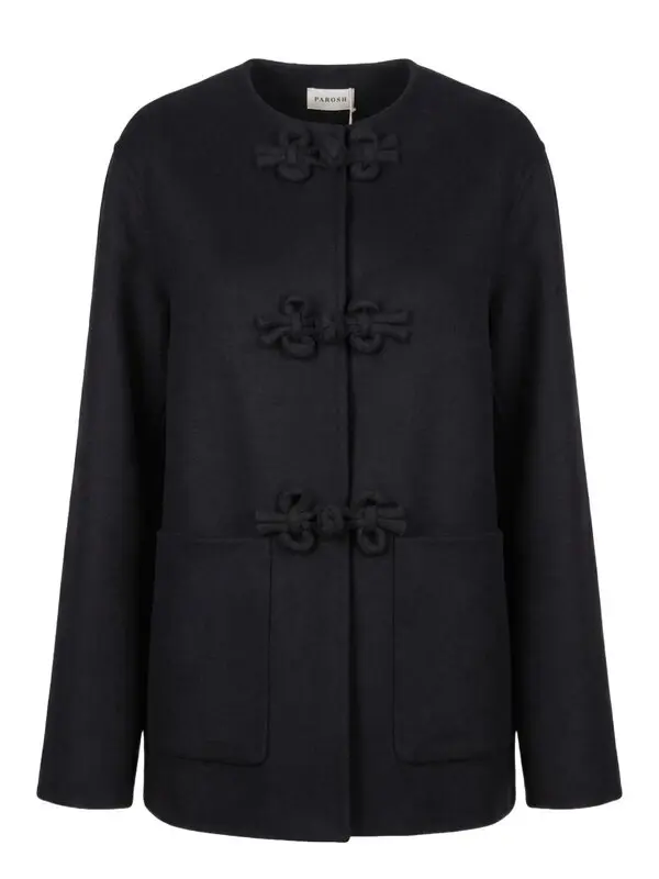 P.a.r.o.s.h Long-sleeve Casual Jacket - Black