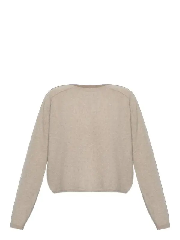 LISA YANG Lexia Cropped Sweater - Beige