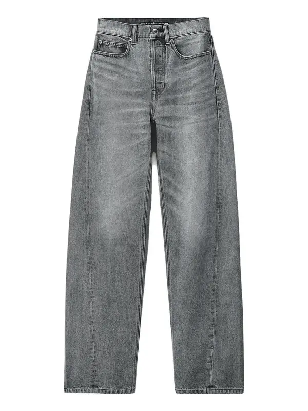 Alexander Wang Shadow Pocket Relaxed Fit Jeans - Washed Ash