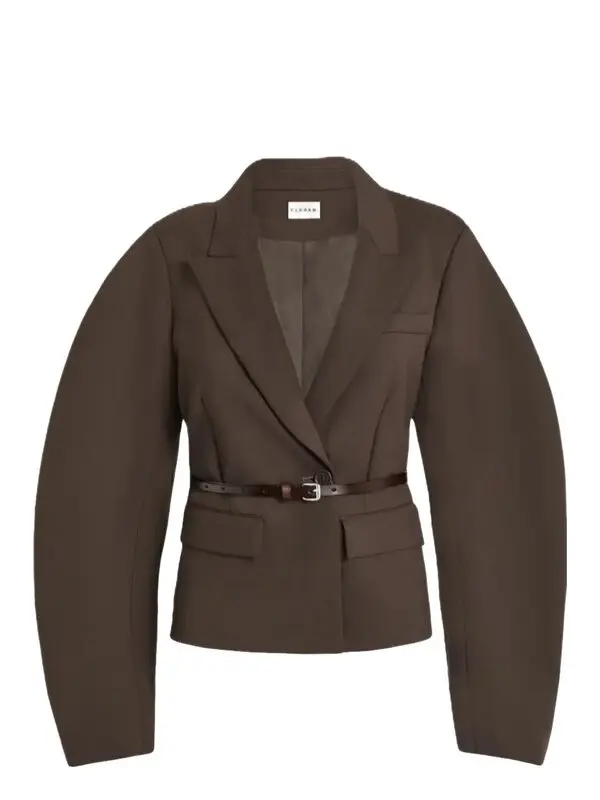 P.a.r.o.s.h Single-breasted Belted Blazer - No
