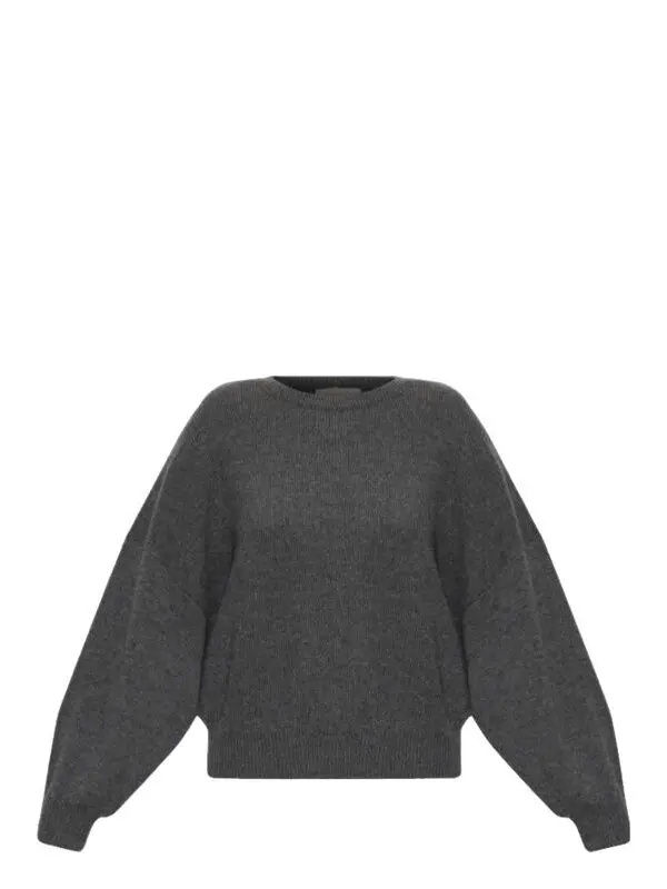 LISA YANG Veira Relaxed Knitted Sweater - Graphite