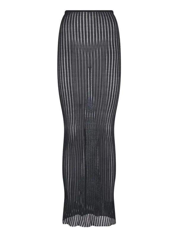 DONDUP Erotica Knitted Skirt - Black
