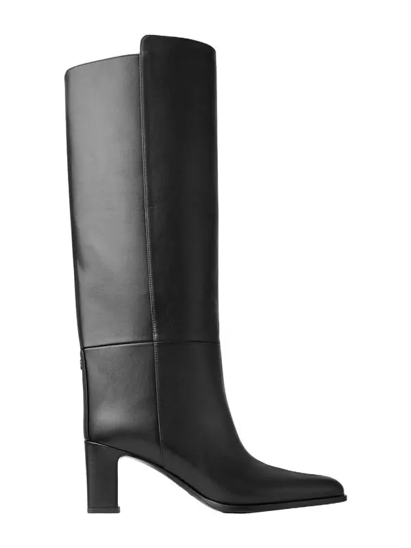 JIMMY CHOO Caly 65 Over The Knee Boots - Black