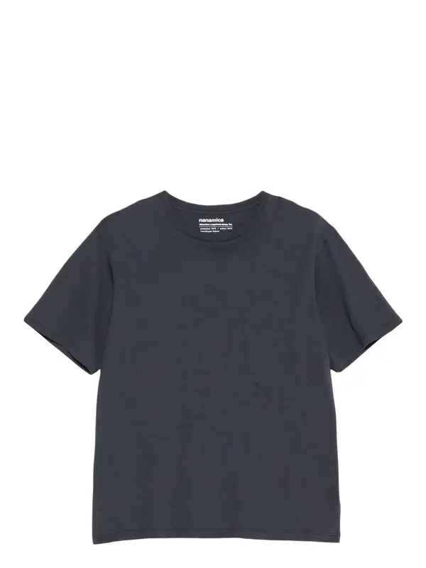Nanamica Loopwheel Coolmax Crew Neck T-shirt - Navy
