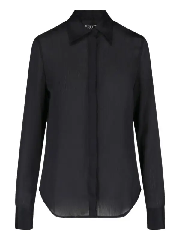 DONDUP Erotica Long Sleeved Shirt - Black