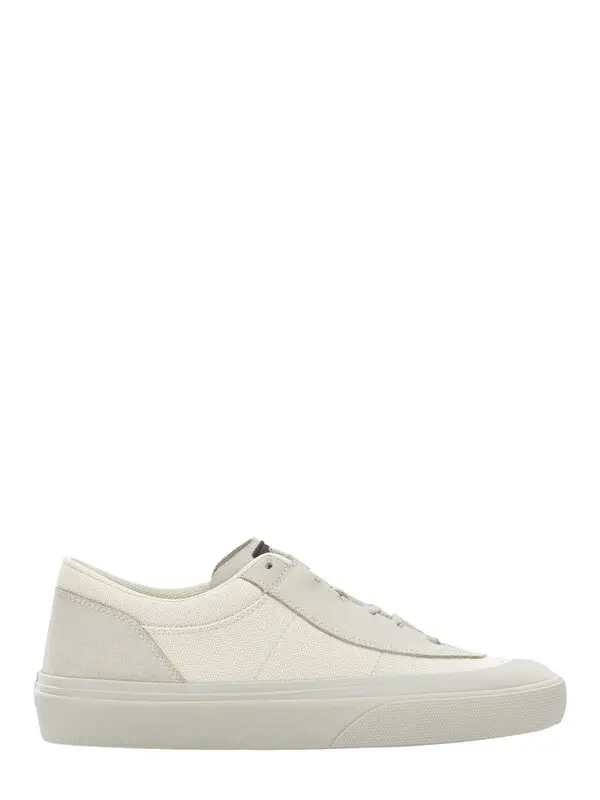 Stone Island Low-top Trainers With Compass Logo - White