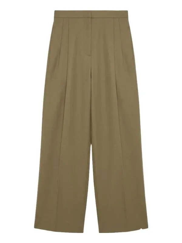 JIL SANDER Pleated Casual Pants - Khaki