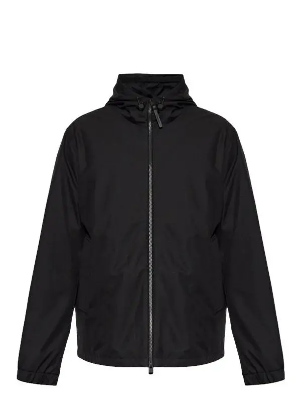 Moncler Detachable Vest Hooded Jacket - Black