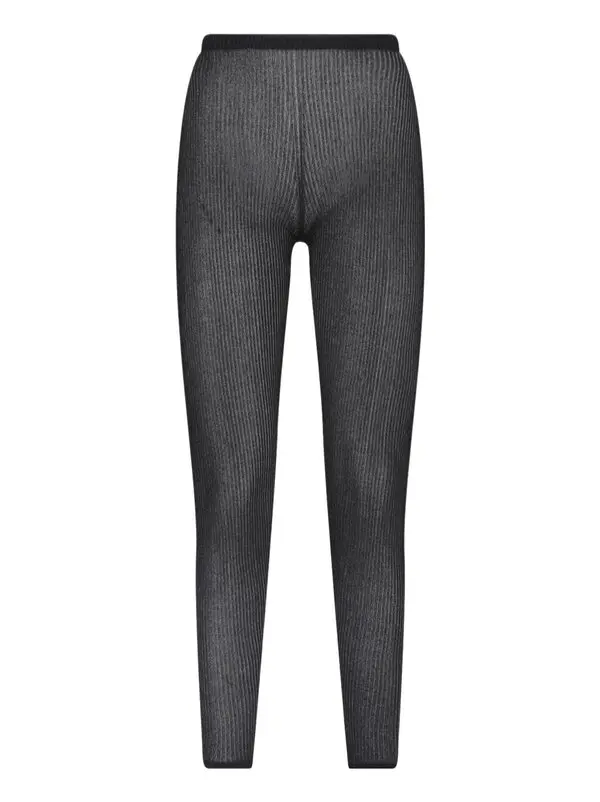 DONDUP Erotica" Logo Patch Knitted Trousers - No