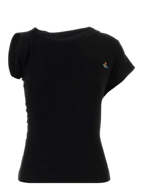 VIVIENNE WESTWOOD Hebo Asymmetric Top - Black